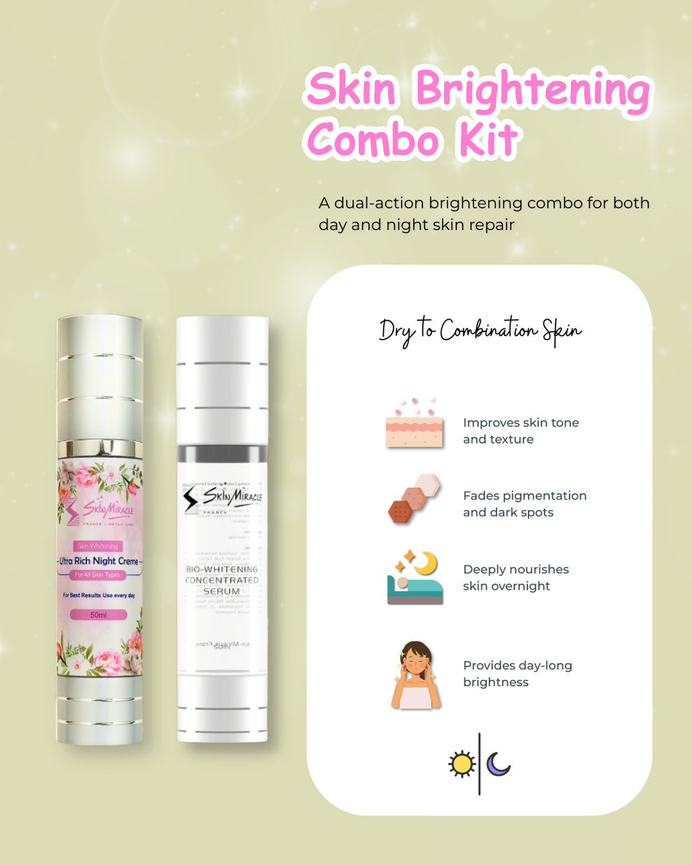 Skin Brightening Combo Kit – Skin Miracle